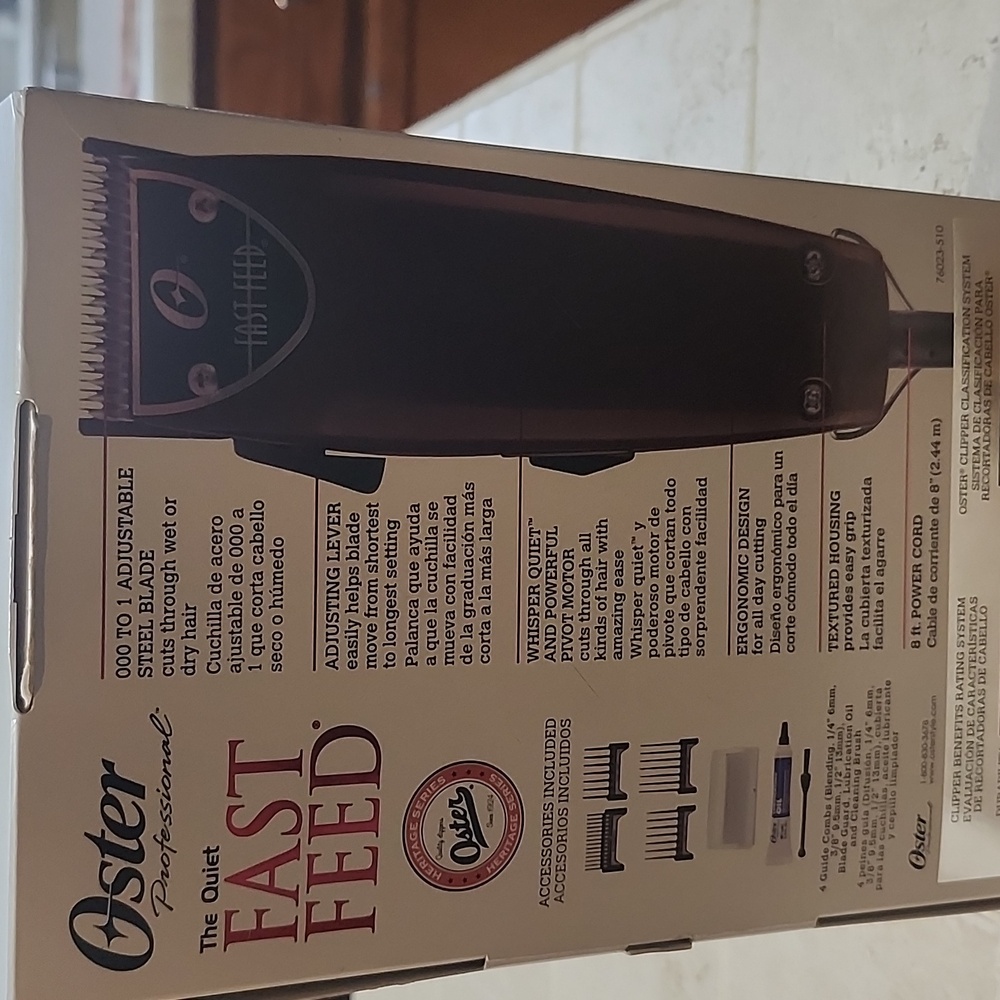 Oster Fast Feed Adjustable Pivot Motor Clipper - Gem